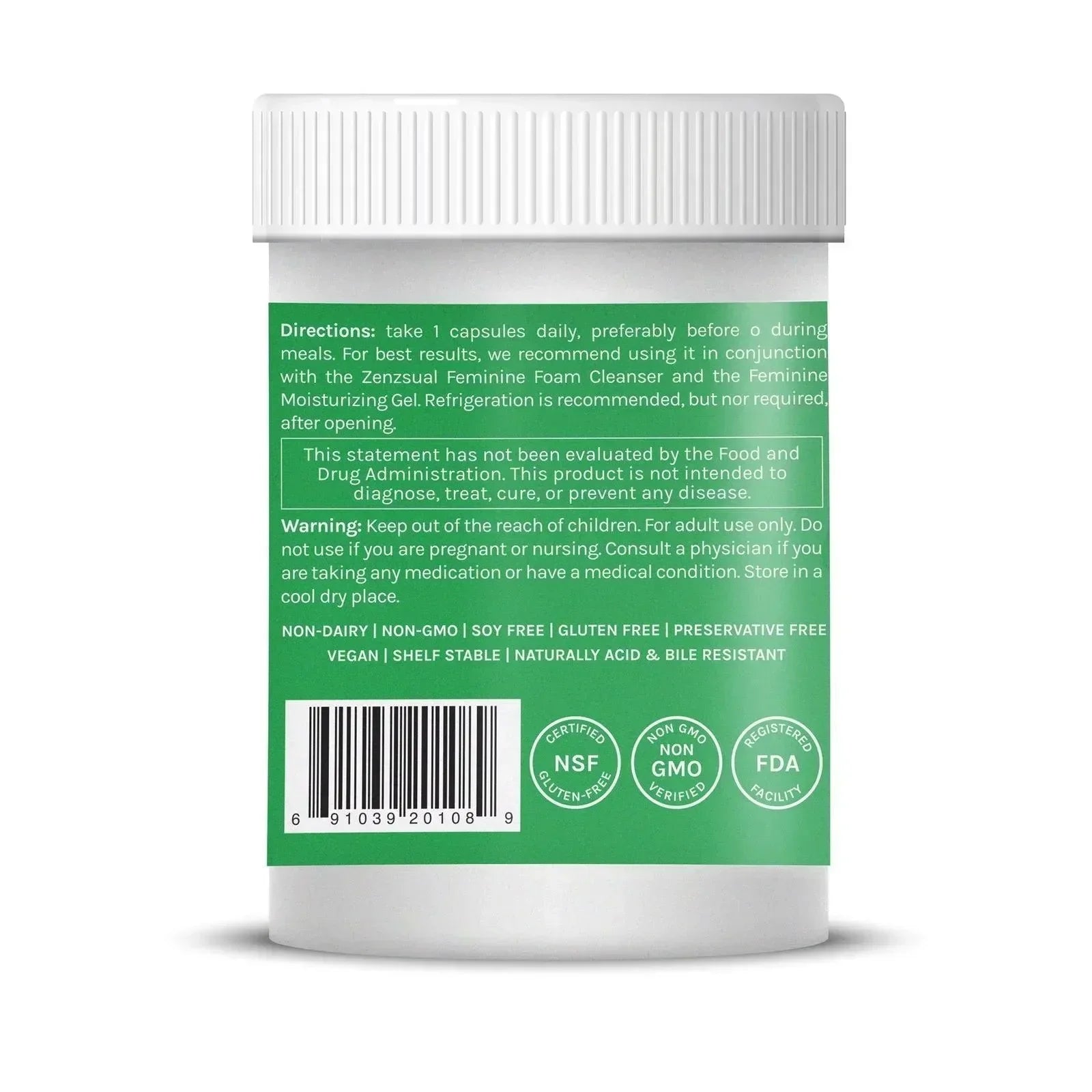 Zenbiotic de Zenzsual | Probióticos para Tu Salud Íntima